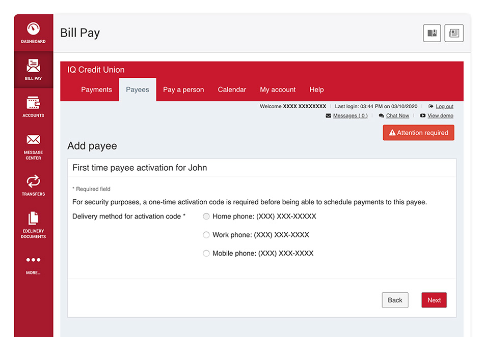 iQ Credit Union Digital Branch