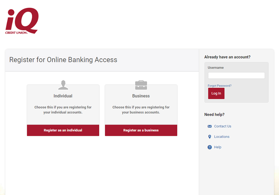 iQ Credit Union Digital Branch
