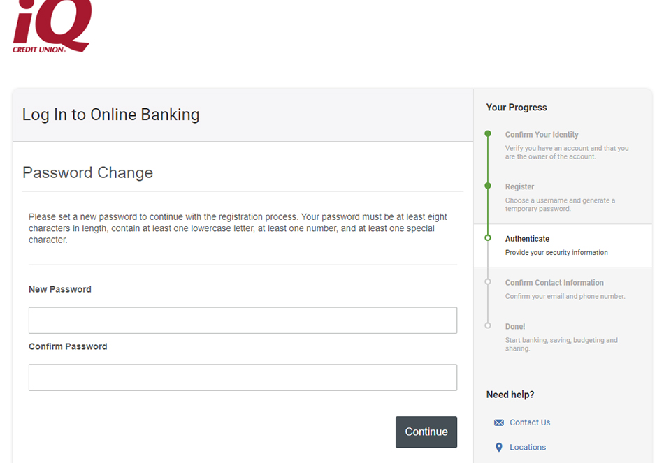 iQ Credit Union Digital Branch