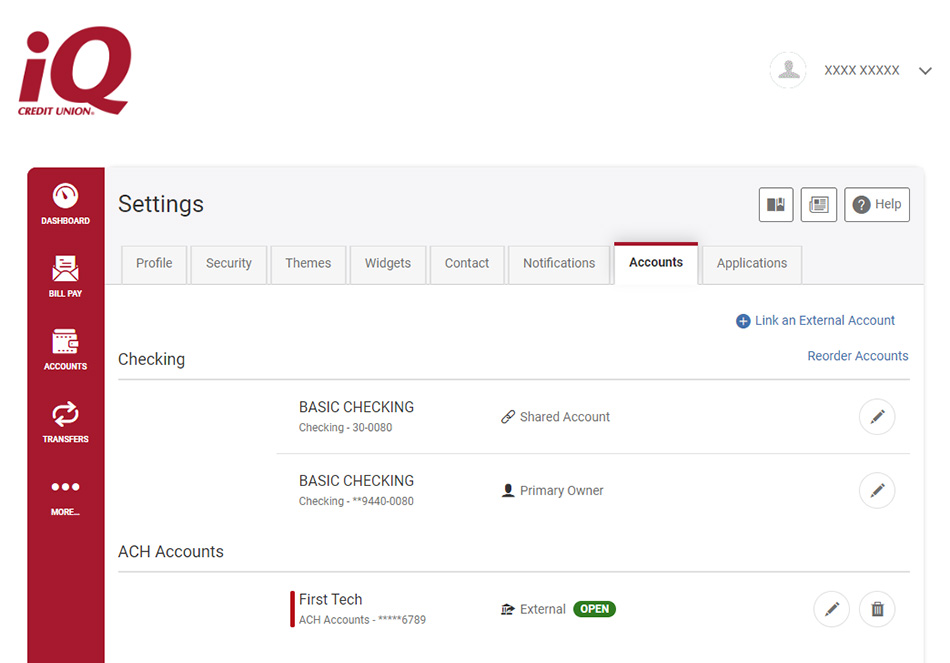 iQ Credit Union Digital Branch