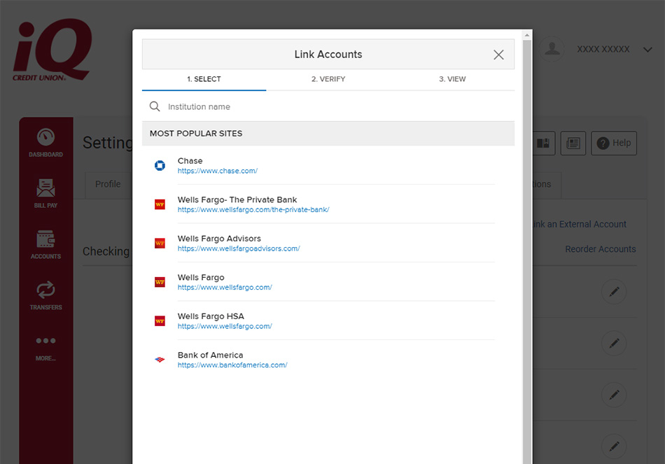 iQ Credit Union Digital Branch