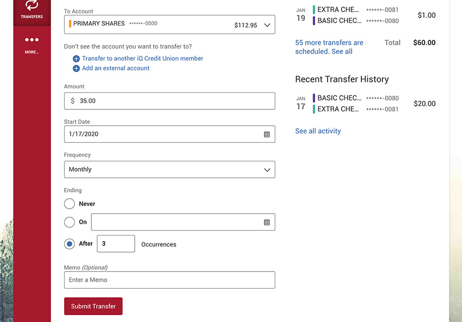 iQ Credit Union Digital Branch